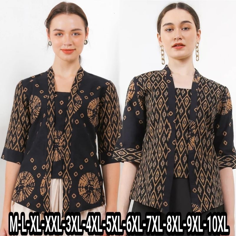 Jual batik KUTU BARU / KEBAYA jumbo BIG SIZE JUMBO XXL XXXL 3L 4L 5L ...