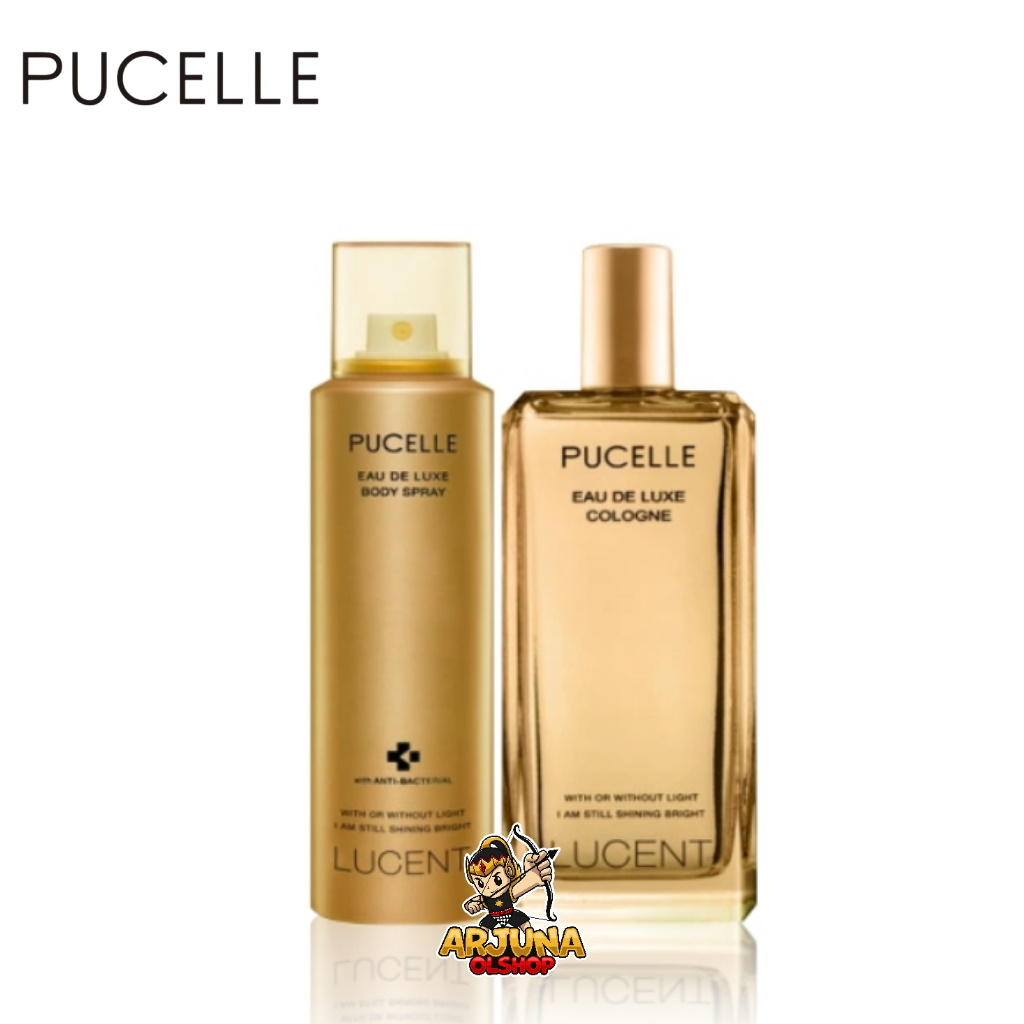 Jual PUCELLE Eau De Luxe Body Spray 150 ML| Eau De Luxe Body Cologne ...