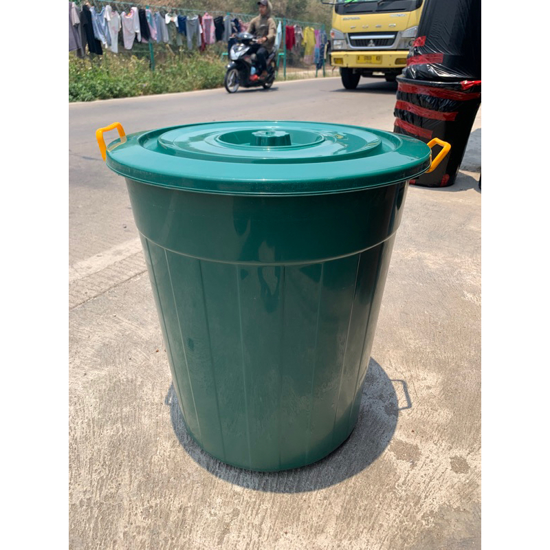 Jual EMBER PLASTIK BESAR / EMBER RML ASLI 80 LITER / TONG AIR BESAR 80 LITER+TUTUP TEBAL DIJAMIN ...