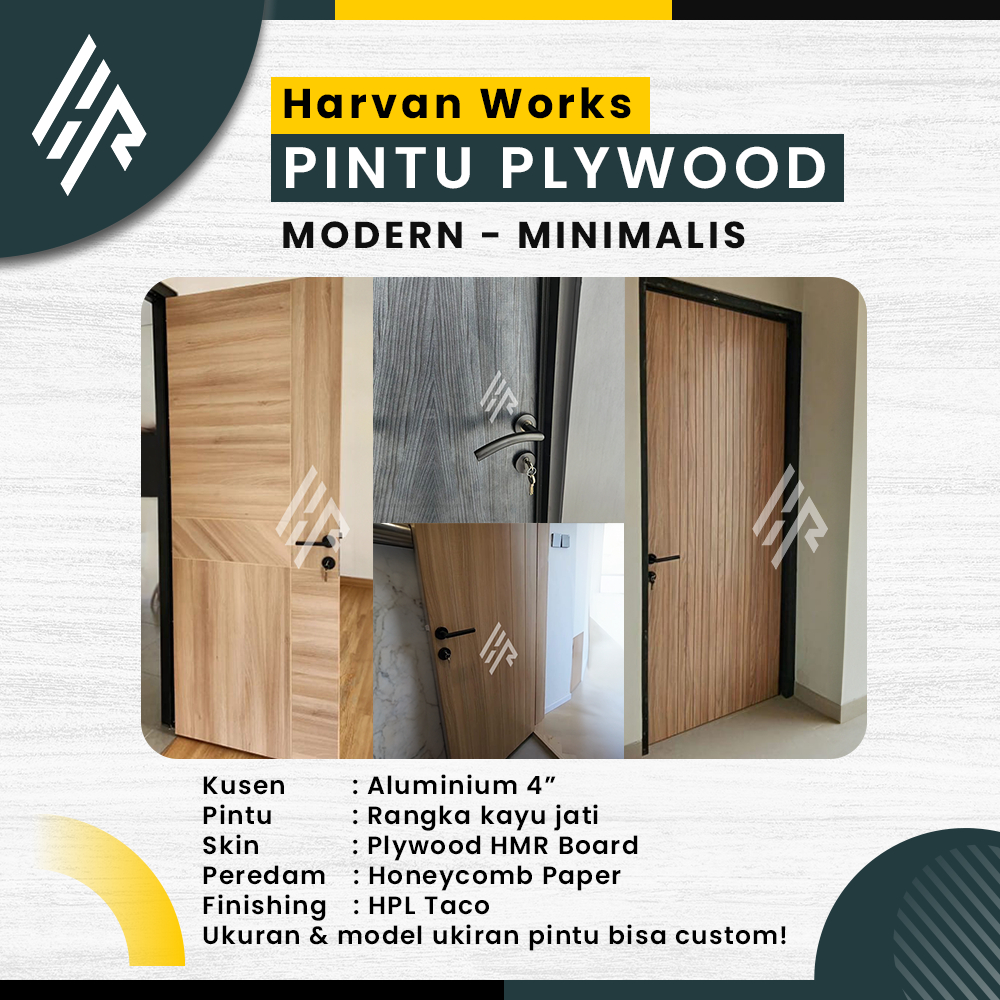 Jual Pintu Plywood Minimalis Modern | Shopee Indonesia
