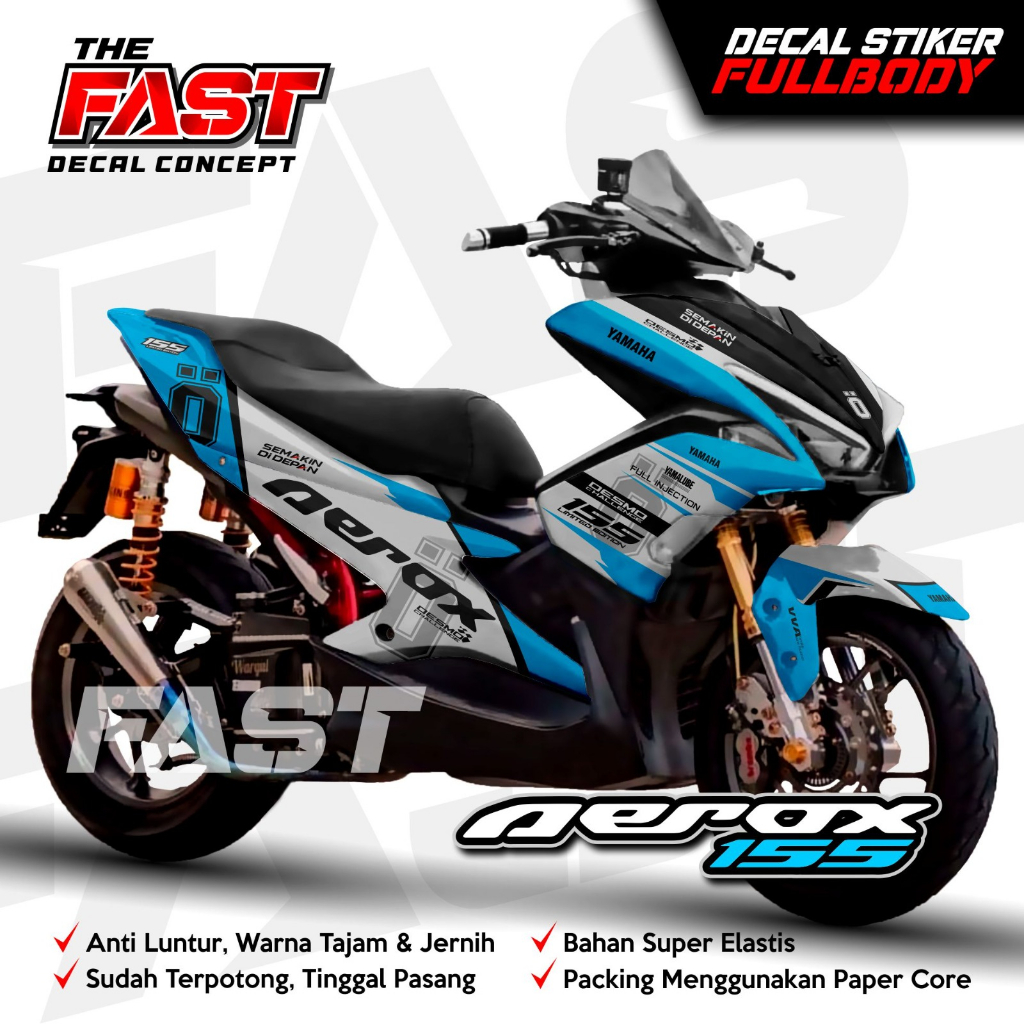 Jual Decal Sticker Variasi Fullbody All New Aerox 155 Connected - Dekal ...
