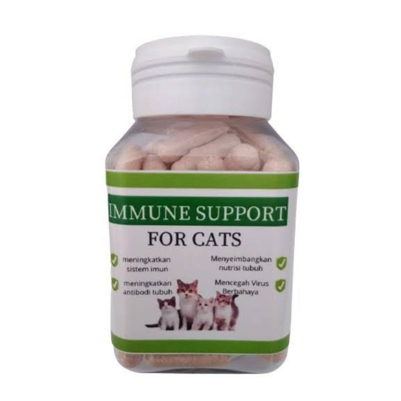 Jual Vitamin Imun kucing/Immune Support For Cat Vitamin pencegah virus ...