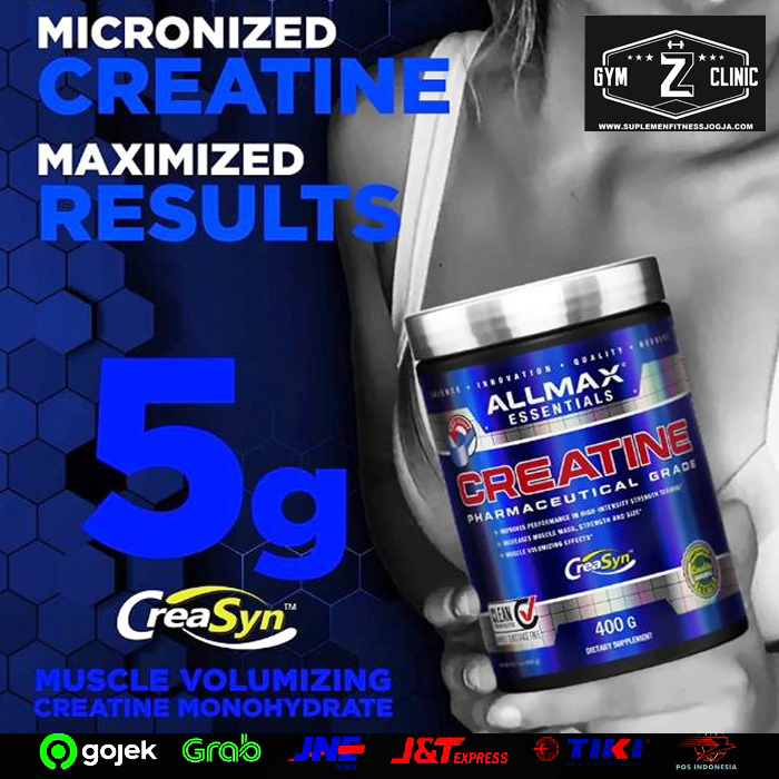 Jual All max Creatine Allmax 80 Servings 400 Gram Creatine Monohydrate ...