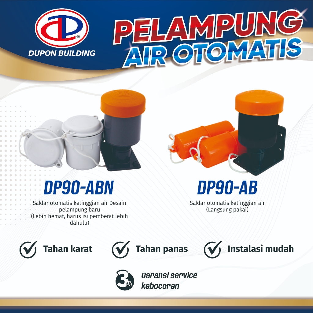 Jual DUPON DP90-AB FLOAT SWITCH Pelampung Air Otomatis Tandon Tower ...