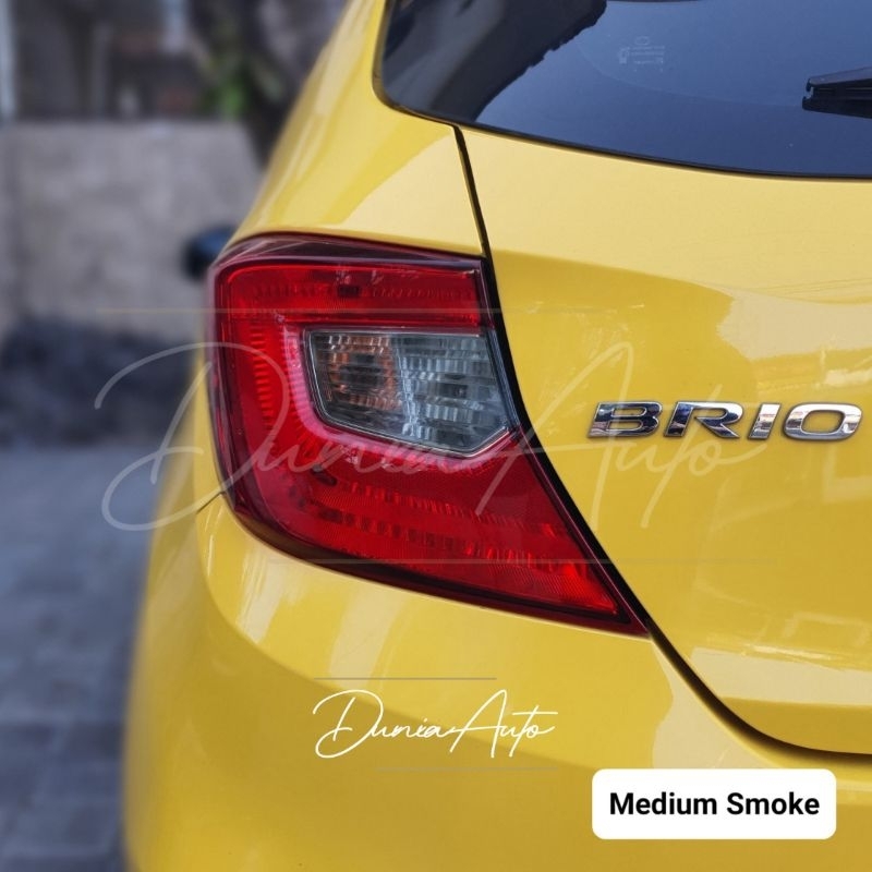 Jual Stiker Smoke Lampu Belakang Tail Light Aksesoris Brio Gen 2 2018 ...