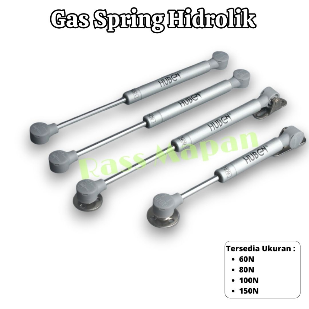 Jual Gas Spring Huben untuk Kitchen Set Lemari Dapur Furniture Hidrolis ...