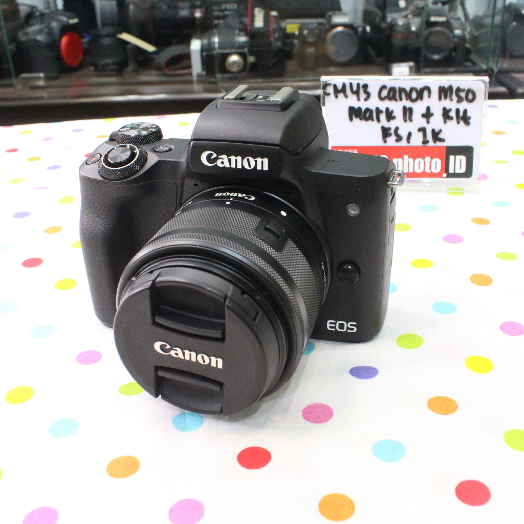 Jual Canon M50 mark II lensa kit | Shopee Indonesia