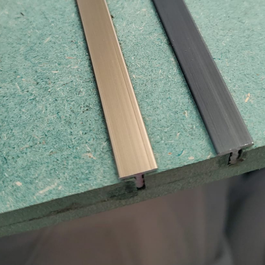 Jual NEW FIT ALUMINIUM PROFILE ALUMINIUM LIST EDGING PLAT LIST T 15MM ...
