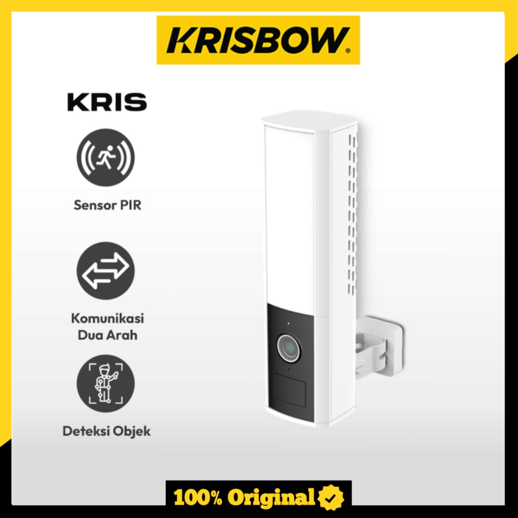 Jual Krisbow Sync Ip Camera Floodlight Flight 3 Mp 7t | Shopee Indonesia
