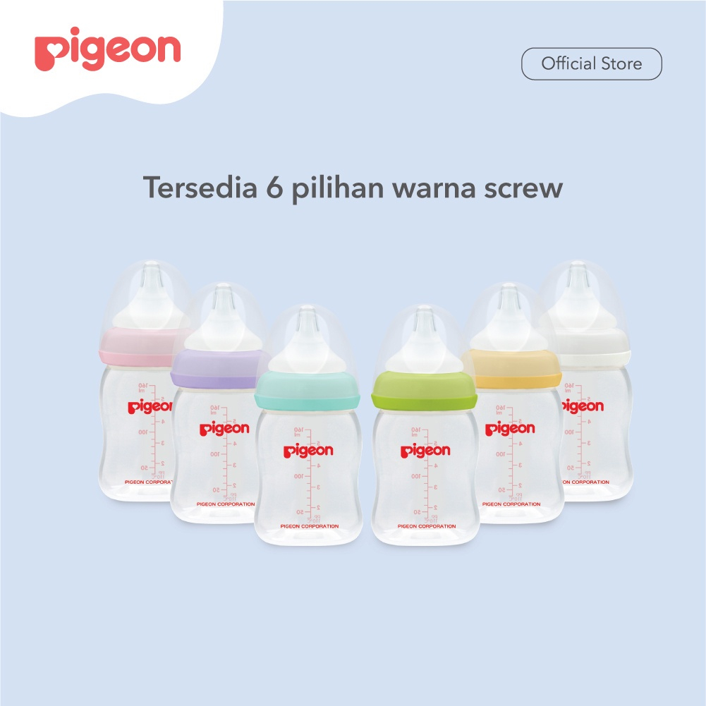Jual Pigeon Soft Touch Peristaltic Plus / Pigeon Wide Neck 160ml/240ml/320ml | Shopee Indonesia