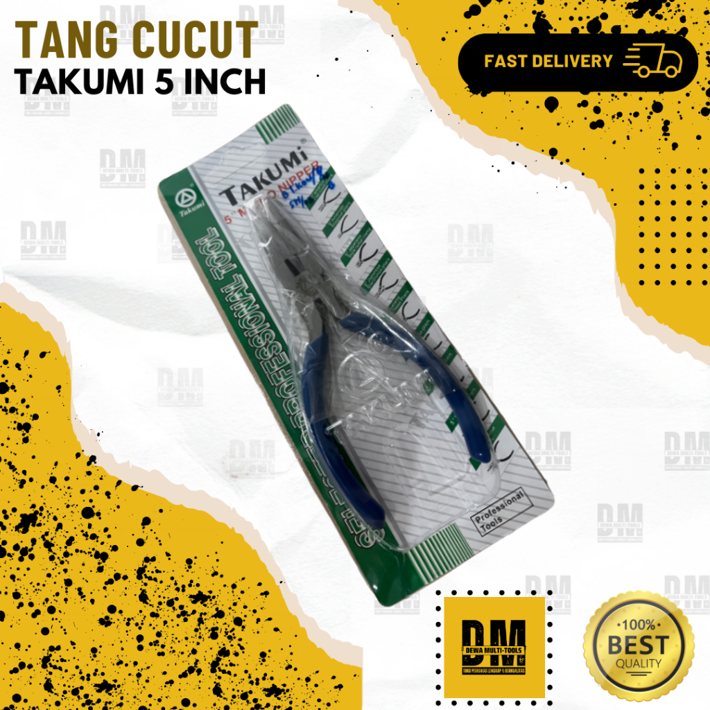 Jual Tang Cucut Takumi 5 Inch Tang Jumput | Shopee Indonesia