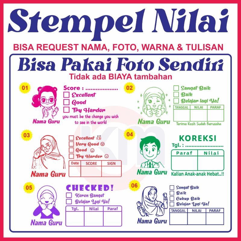Jual *TERMURAH* STEMPEL PENILAIAN / STEMPEL GURU / STEMPEL KOREKSI ... Jual *TERMURAH* STEMPEL PENILAIAN / STEMPEL GURU / STEMPEL KOREKSI ...