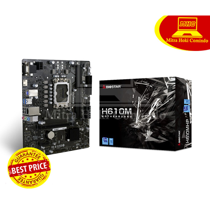 Jual MAINBOARD / MOTHERBOARD BIOSTAR H610MHP LGA1700 | Shopee Indonesia