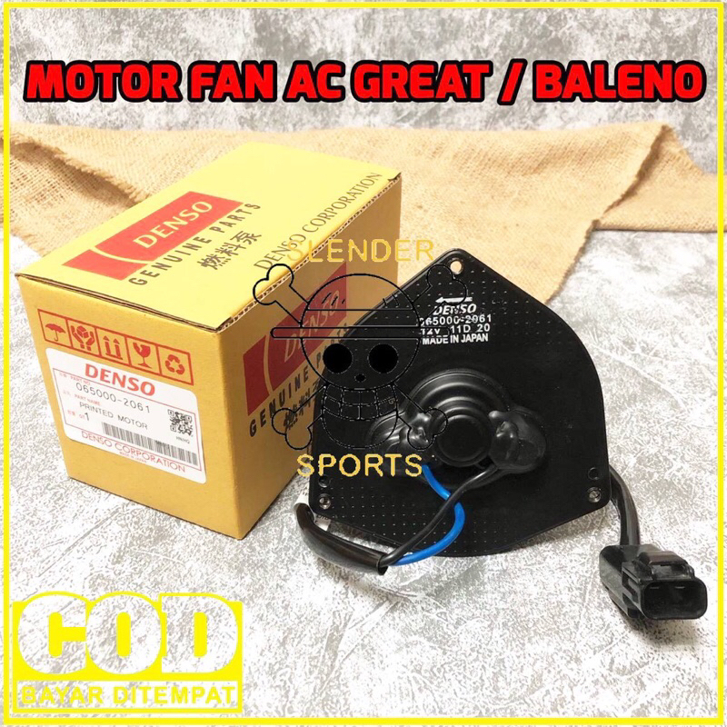 Jual MOTOR FAN AC GREAT - MOTOR FAN AC BALENO SOLUNA GREAT COROLLA ...