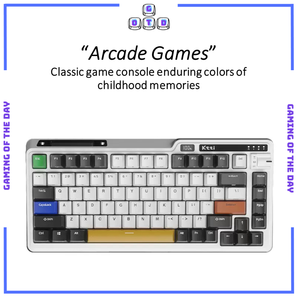 Jual KZZI K75 Pro 3-Mode Mechanical Keyboard LED Gasket Mount 75% ...