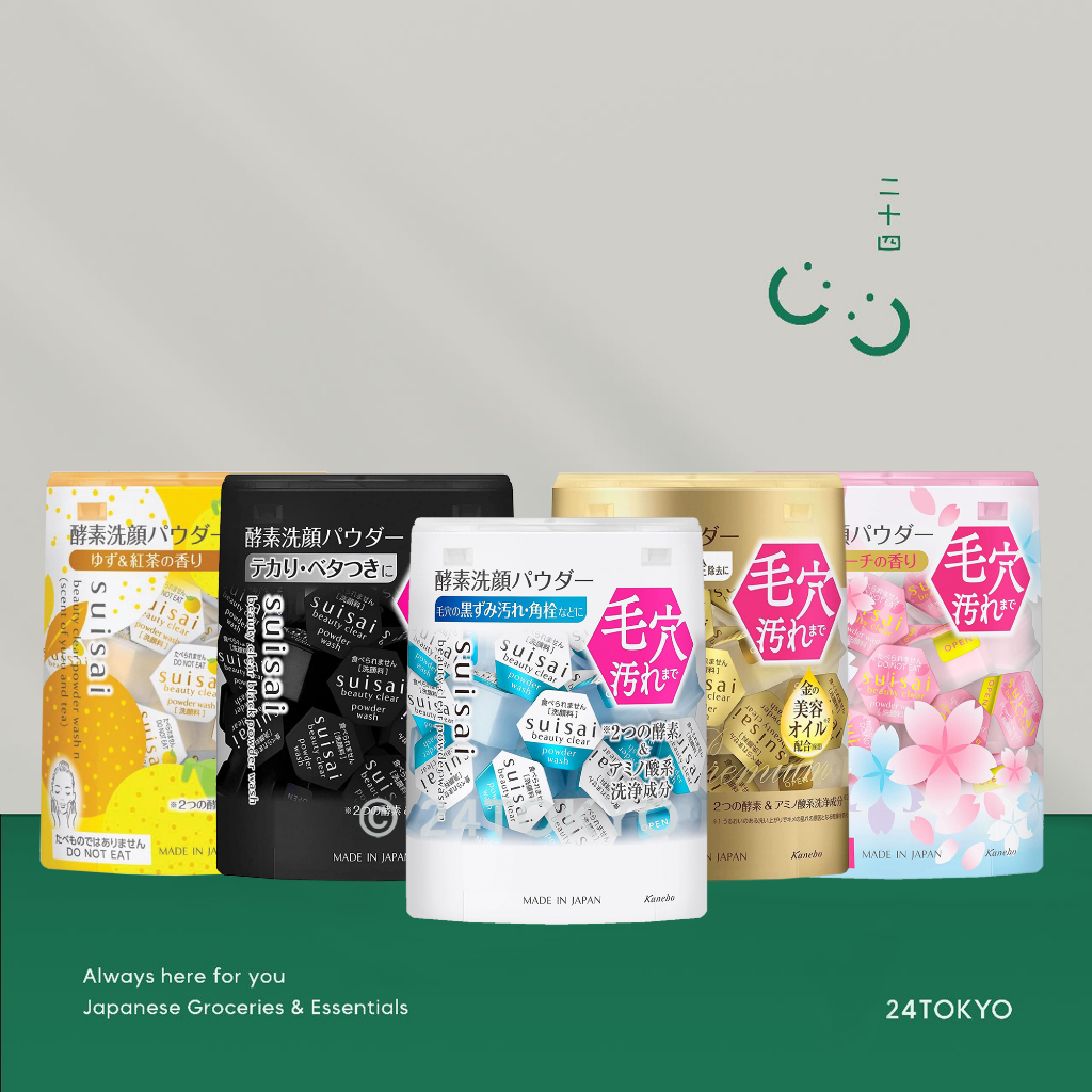 Jual 24Tokyo - Kanebo suisai powder wash capsule exfoliator scrub anti ...