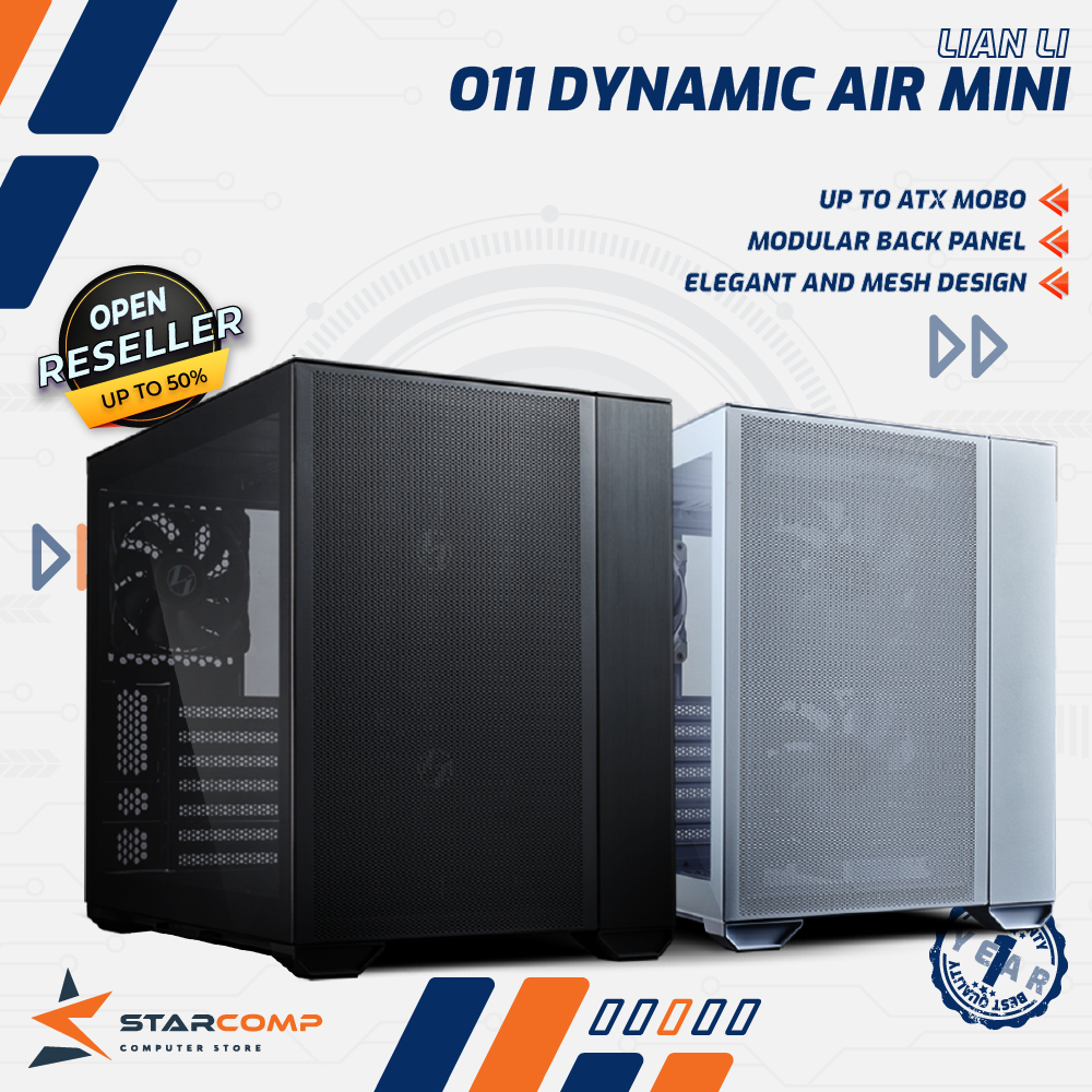 Jual LIAN LI O11 DYNAMIC MINI AIR Black / White Case Dual Chamber ...