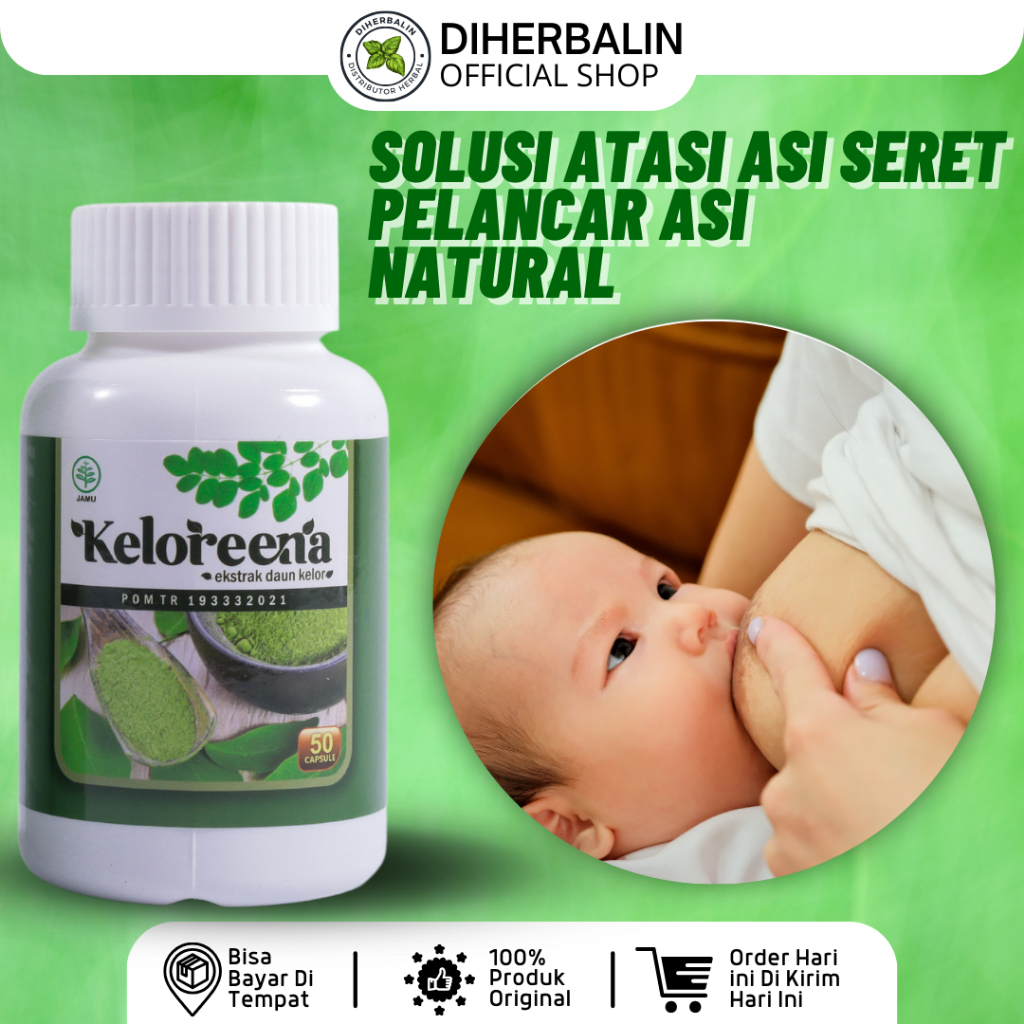 Jual Keloreena - Asi Booster Atasi Asi Seret, Asi Encer, Asi Tersumbat ...