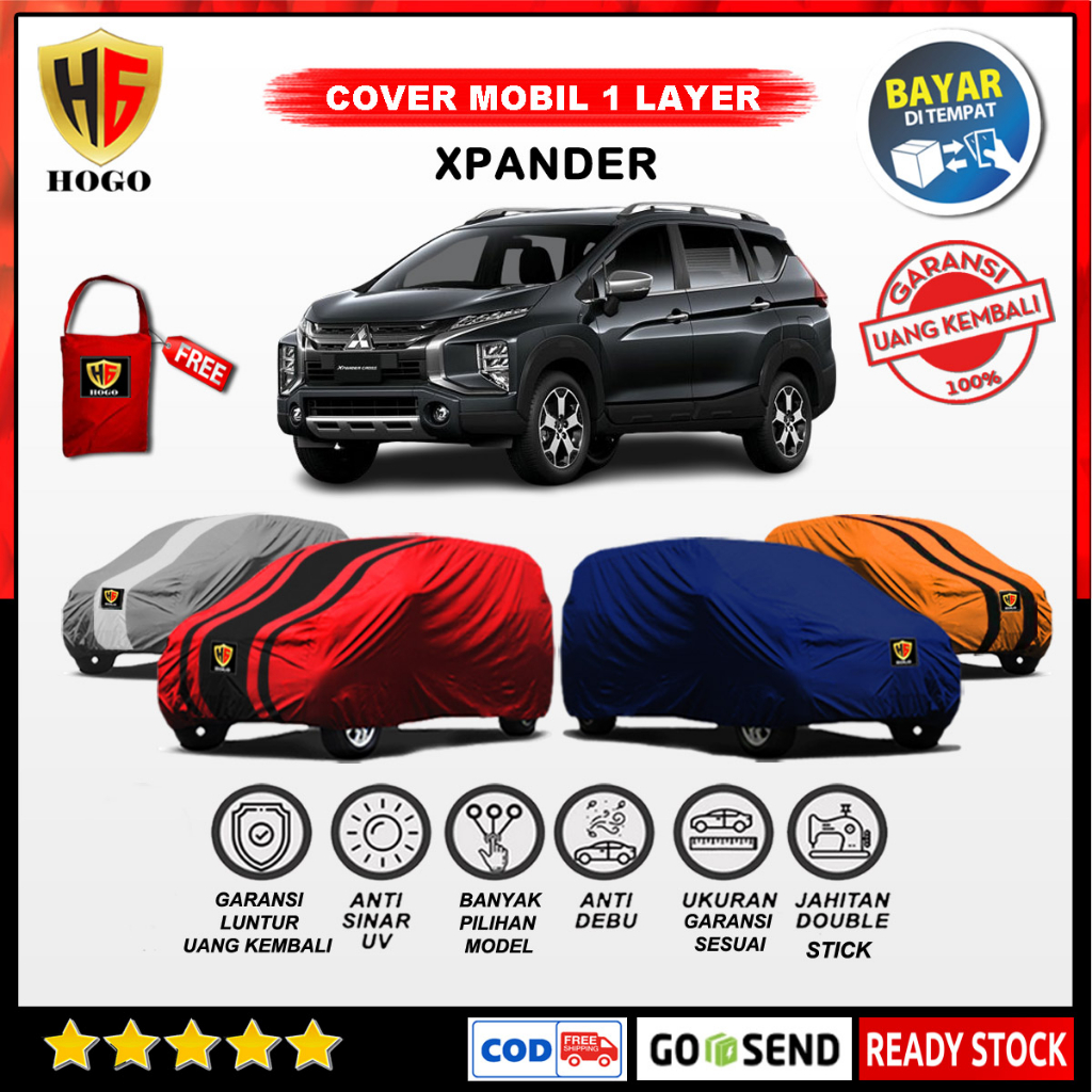 Jual Hogo Body Cover Mobil Xpander Sarung Mobil Xpander Ultimate Cross ...