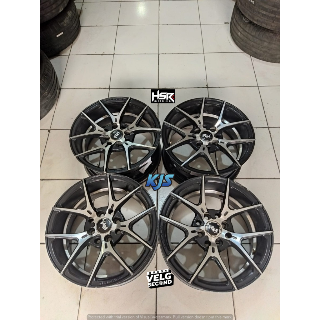Jual Velg seken model RH R15X7 8X100/114ET45B/P | Shopee Indonesia