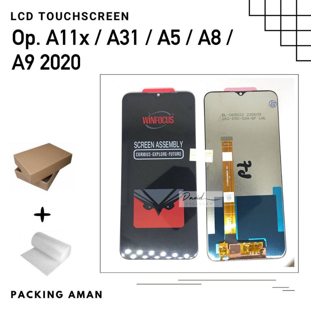 Jual LCD Touchscreen Oppo A5 2020 / A8 2020 / A9 2020 / A11X / A31 2020 CPH1931 CPH1937 CPH1939 ...