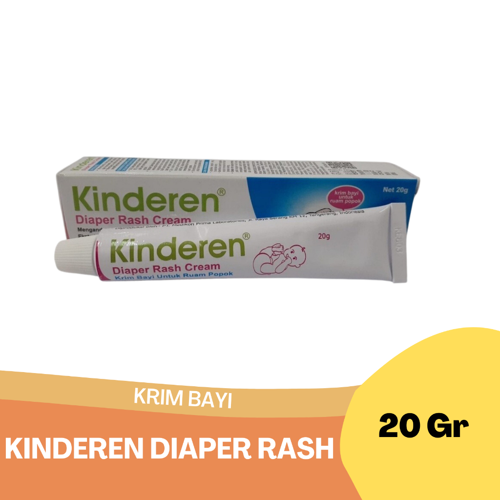 Jual Kinderen diaper rash cream 20 gr | Shopee Indonesia
