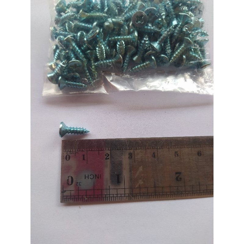 Jual sekrup skrup baut baud (100 pcs) 50mm 37mm 30mm 25mm 15mm 13mm ...