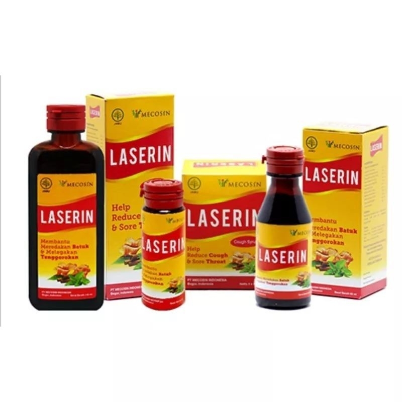 Jual LASERIN SIRUP OBAT BATUK 30ml 60ml 110ml | Shopee Indonesia