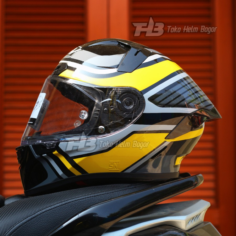 Jual HELM RSV FFS21 motif BLACK & YELLOW HELM FULL FACE RSV | Shopee ...
