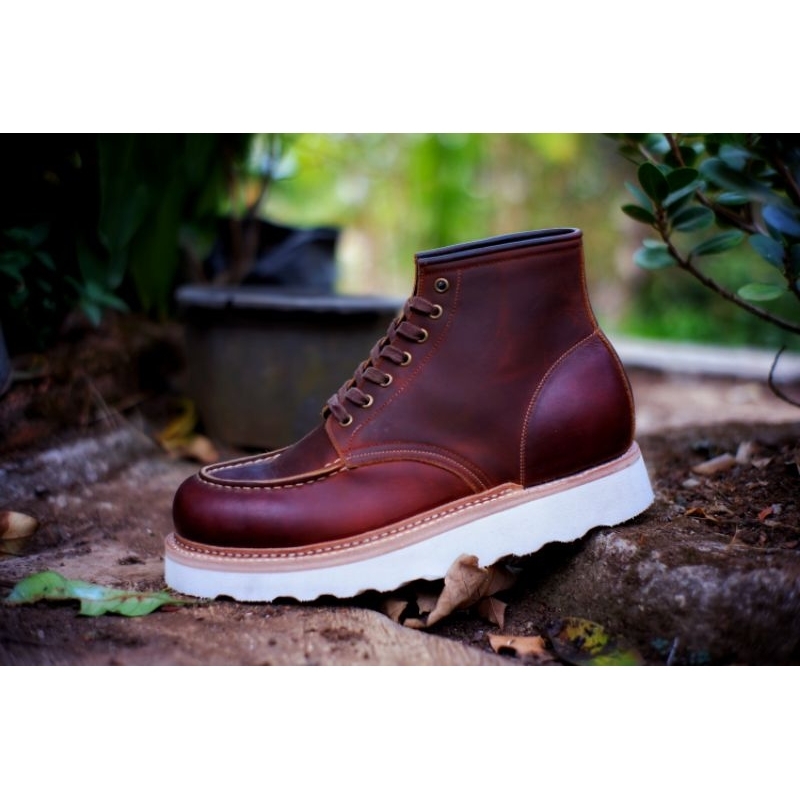 Jual Map Inc Moctoe Chain Stitch Norwegian ( Goodyear Welt ) Boots ...