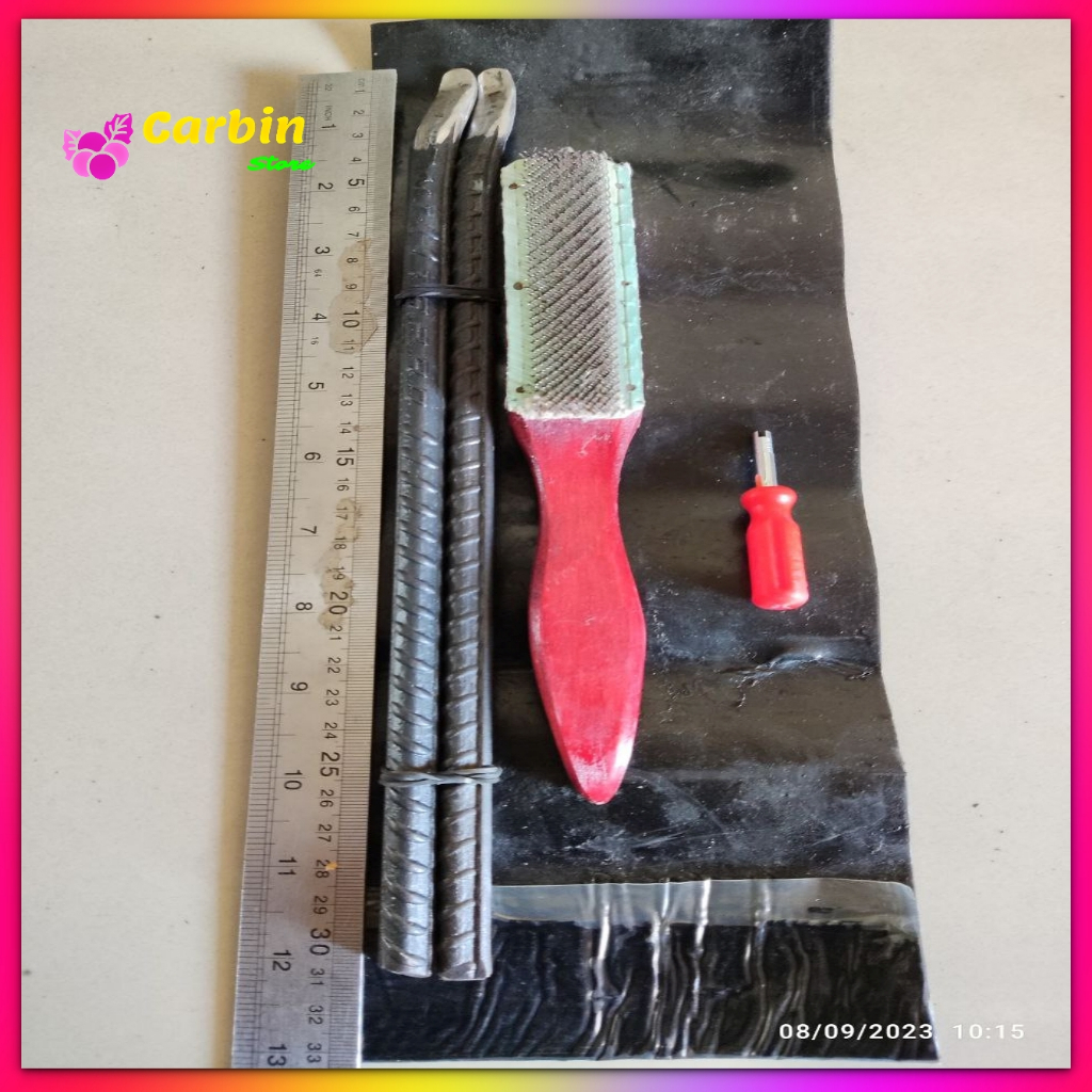 Jual CUKIT BAN MOTOR BAHAN BESI ULIR 13MM PANJANG 30cm paket 4in1 ...