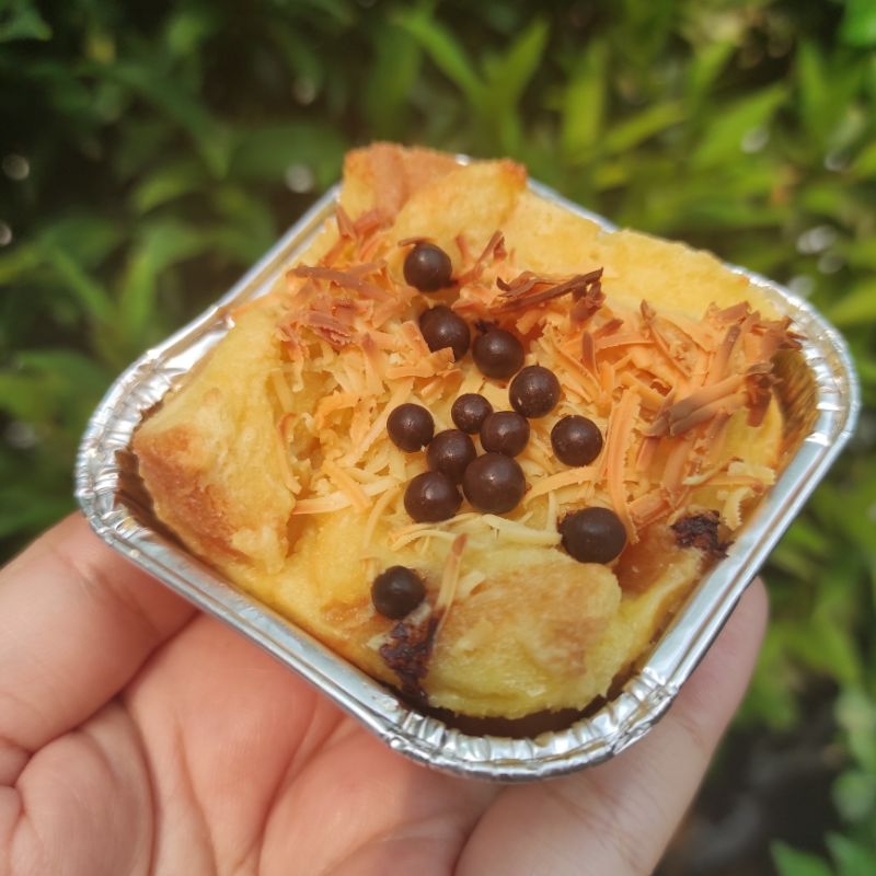 Jual Puding Roti Keju Almond Chocochips Kismis | Shopee Indonesia