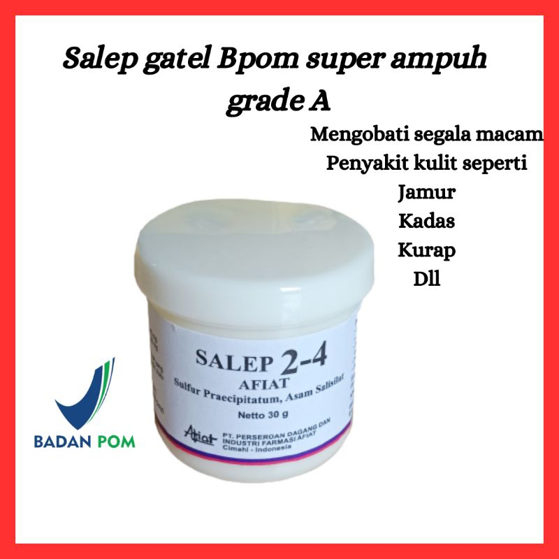 Jual (BPOM) salep cream 2-4 afiat original asli,salep gatel ampuh ...