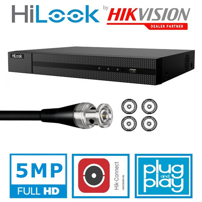 Jual DVR Hilook 4 Channel Up To 5MP | Shopee Indonesia