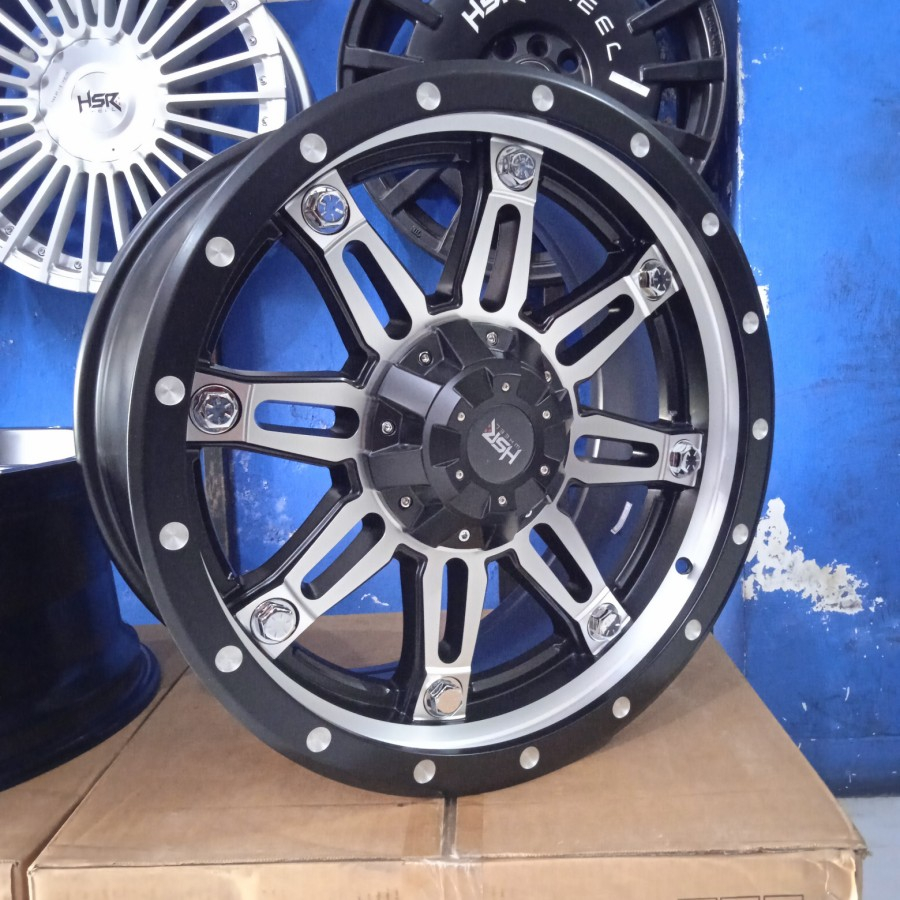 Jual Velg Offroad Ring 20 Terbaru HSR DAKKAR 10320 HSR Velg Buat Triton ...