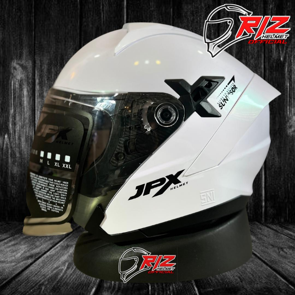 Jual JPX NOVA X HELM HALF FACE DOBEL VISOR STANDART SNI Helmet ...
