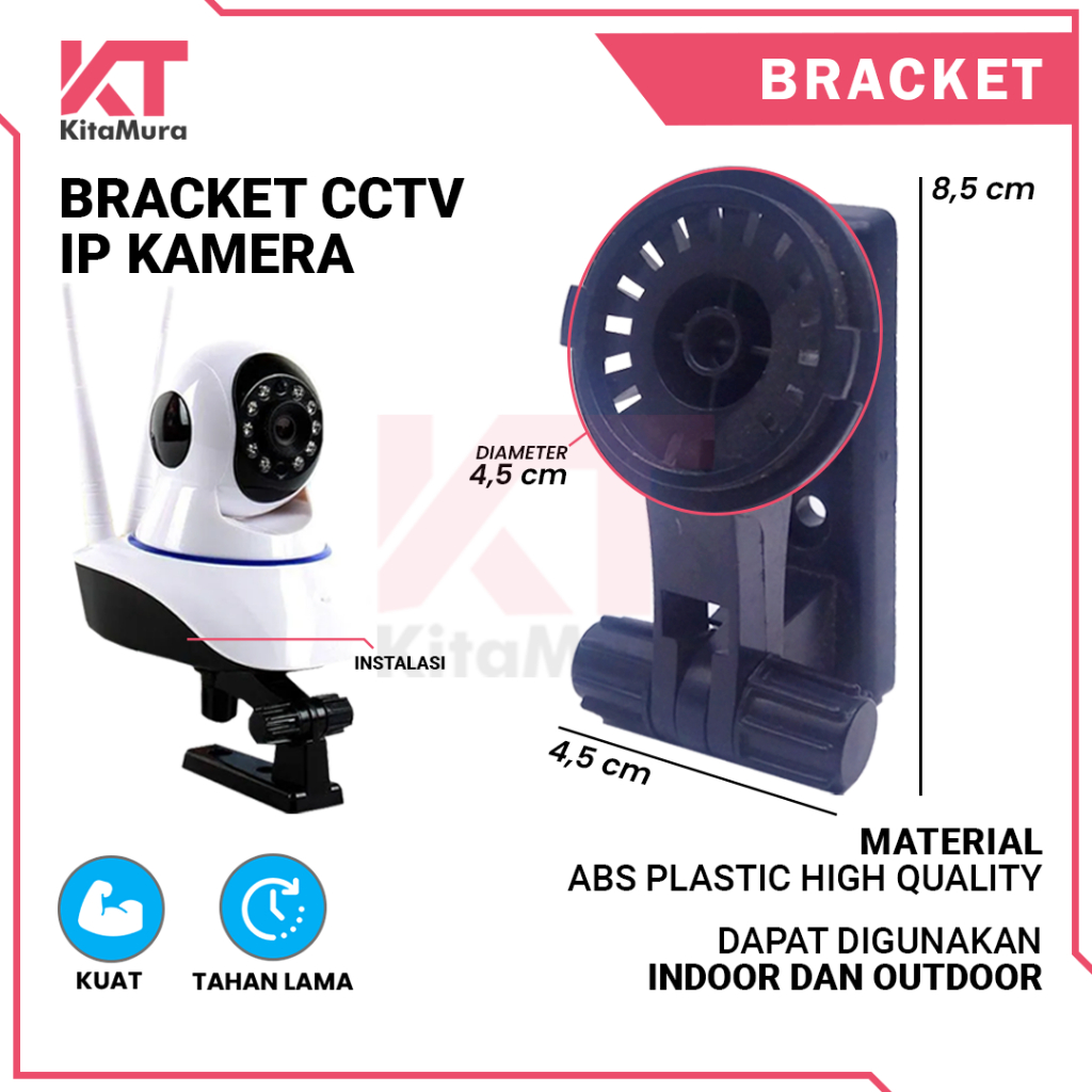 Jual Bracket Dinding CCTV IP Camera | Bracket Camera Wallmount CCTV ...