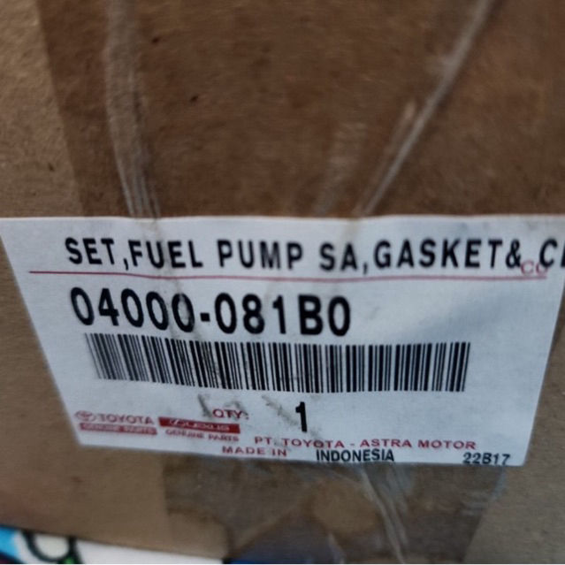 Jual Fuel Pump Rotax Avanza Xenia Rush Terios 04000-081B0 Original ...