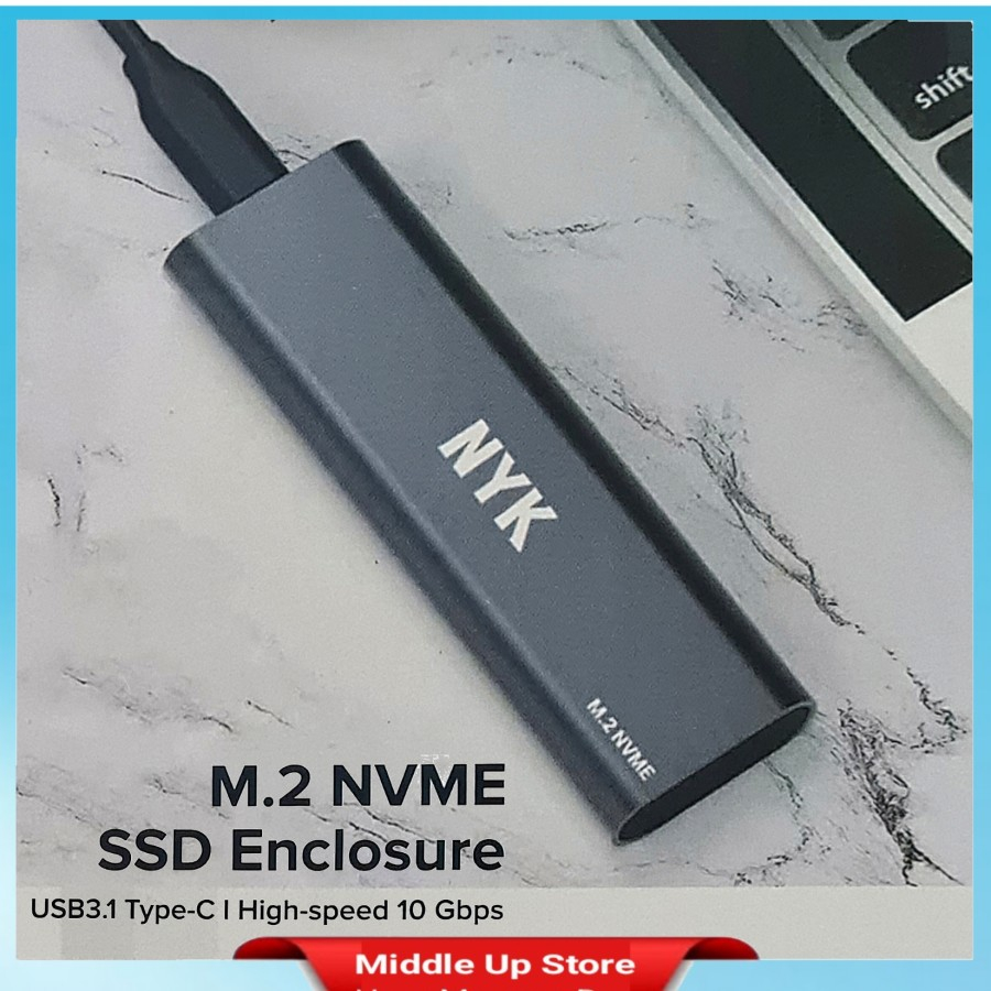 Jual Casing M.2 NVME SSD NYK USB 3.0 | Shopee Indonesia