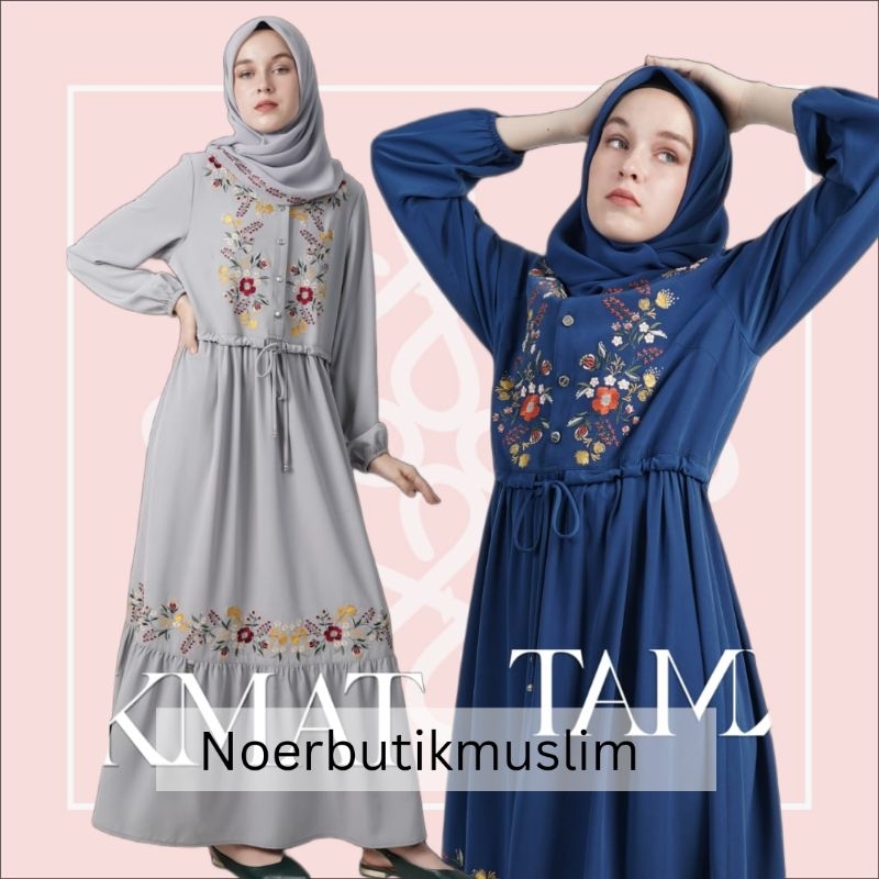 Jual Hikmat Fashion Original A2050 Abaya Hikmat Terbaru 2024 ...