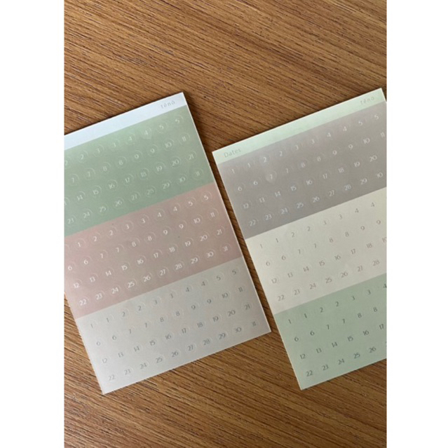Jual #TenoStickerCollection Sticker Dates Journaling Diary Aesthetic ...