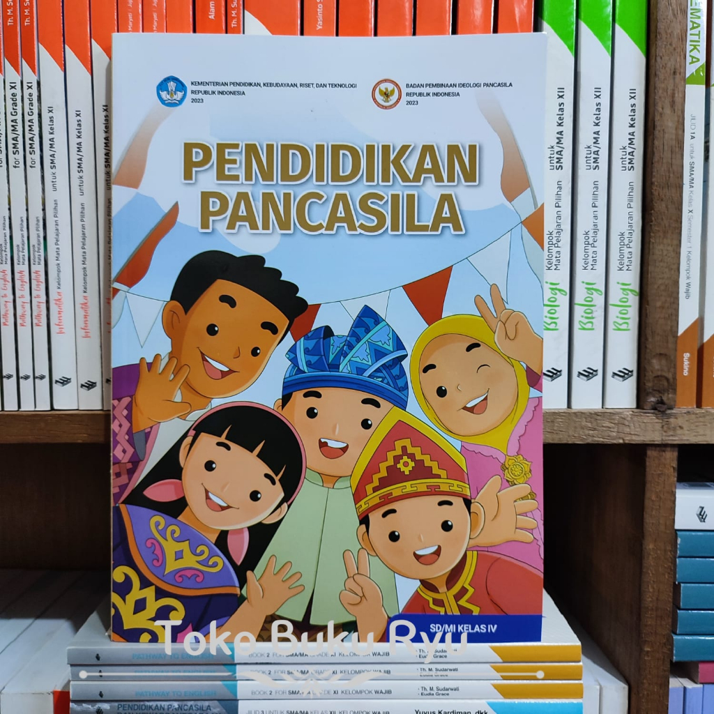 Jual Buku Pendidikan Pancasila Kelas 4 SD Kurikulum Merdeka Diknas ...