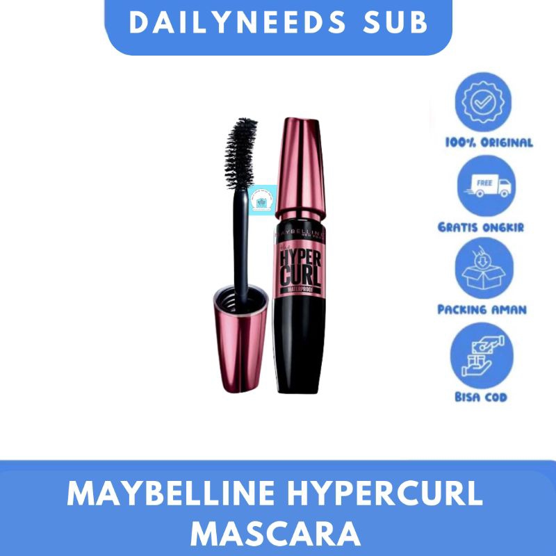 Jual MAYBELLINE HYPER CURL WATERPROOF MASCARA | Shopee Indonesia