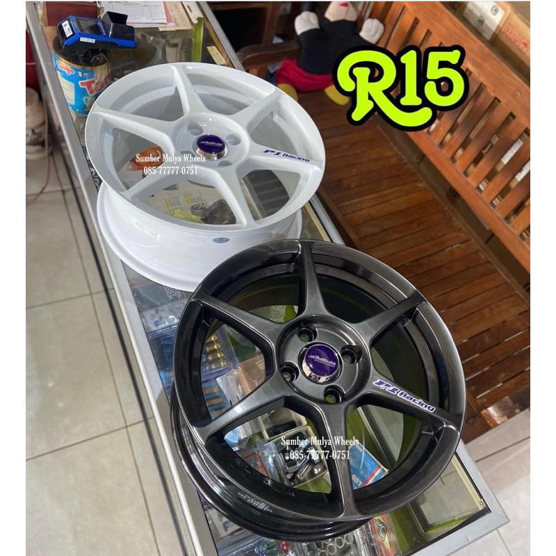 Jual 4pc Velg mobil R15 Buddyclub P1 (import) | Sumber Mulya wheels ...