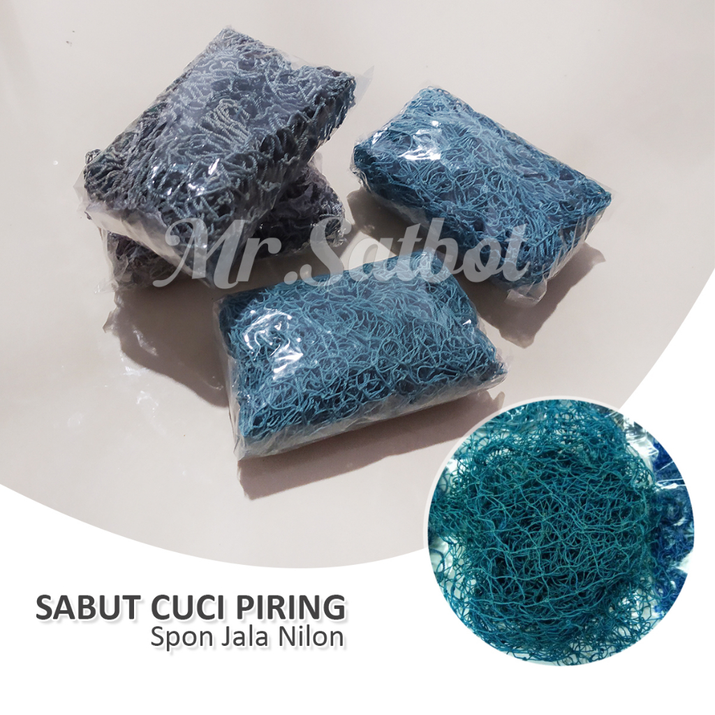 Jual Sabut Jaring Cuci Piring Spon Jala Nilon Serbaguna | Shopee Indonesia