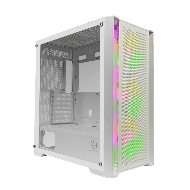 Jual CUBE GAMING SILKA | Casing PC Gaming | PC Gaming Case - Putih ...