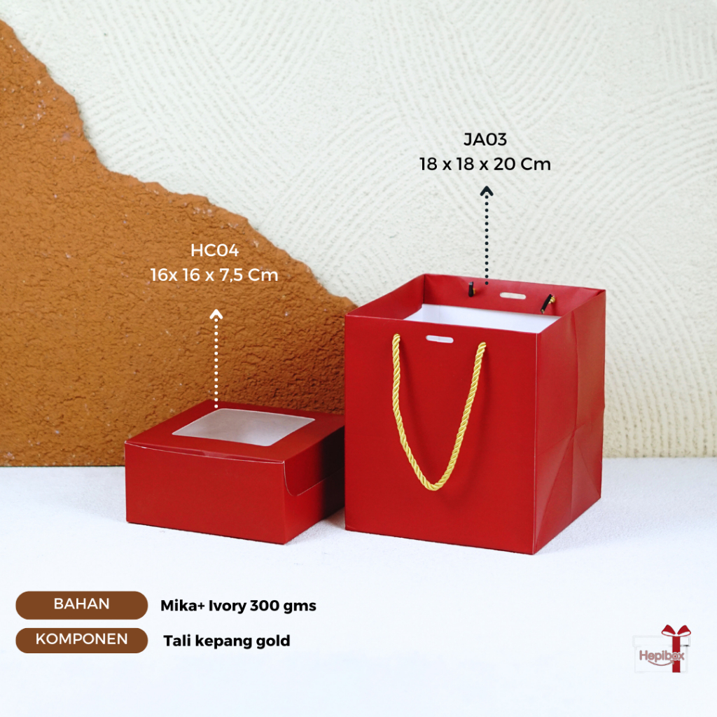 Jual Set Box + Paperbag/ Box Mika/ Box Makanan/ Paperbag Tebal/ Kotak ...