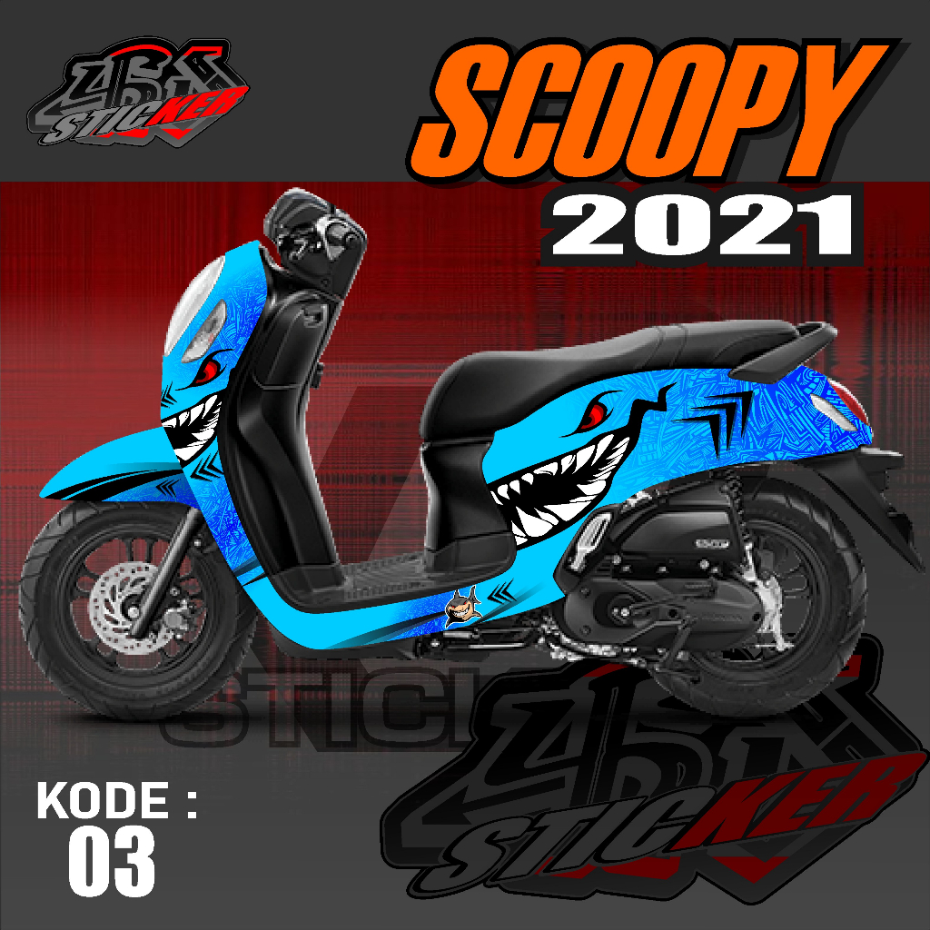 Jual COD DECAL SCOOPY 2021 2022 2023 FUUL BODY DESIGN HD MD03 | Shopee ...