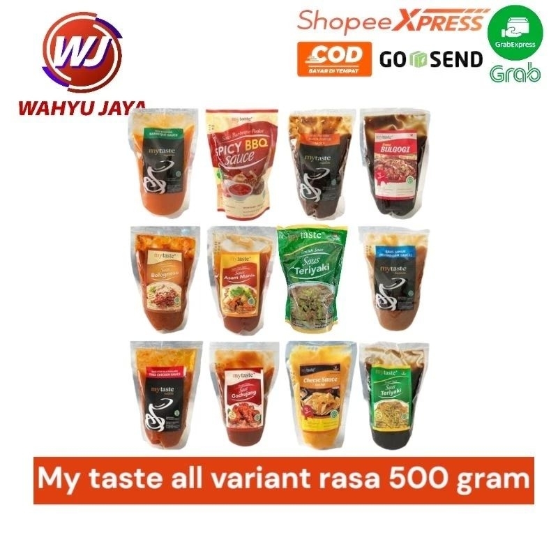 Jual My taste sauce 500gram All variant rasa | Shopee Indonesia