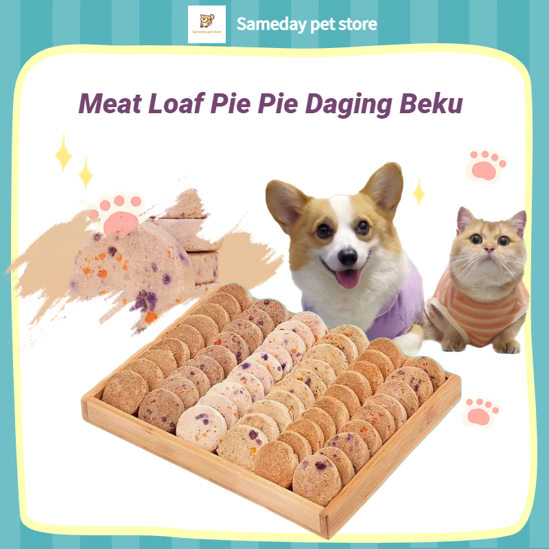 Jual Makanan Daging Kering Beku Meat Loaf Pie Patty Blueberry Snack ...
